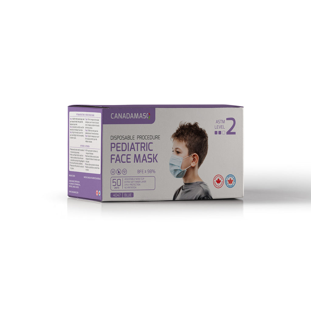 OPSWA ASTM PEDIATRIC PROCEDURE MASK LEVEL 2 (BLUE) – GetMyMask.Store